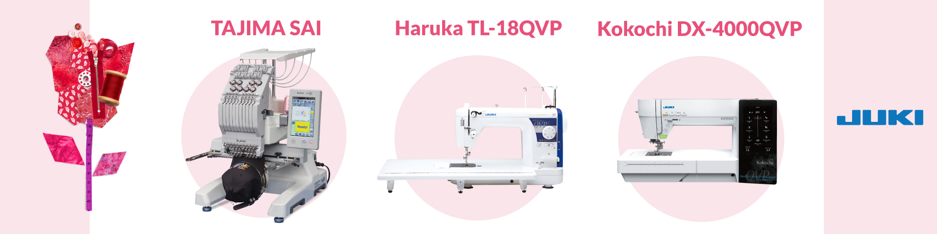 Juki America | Home Sewing, Serging, and Quilting Machines